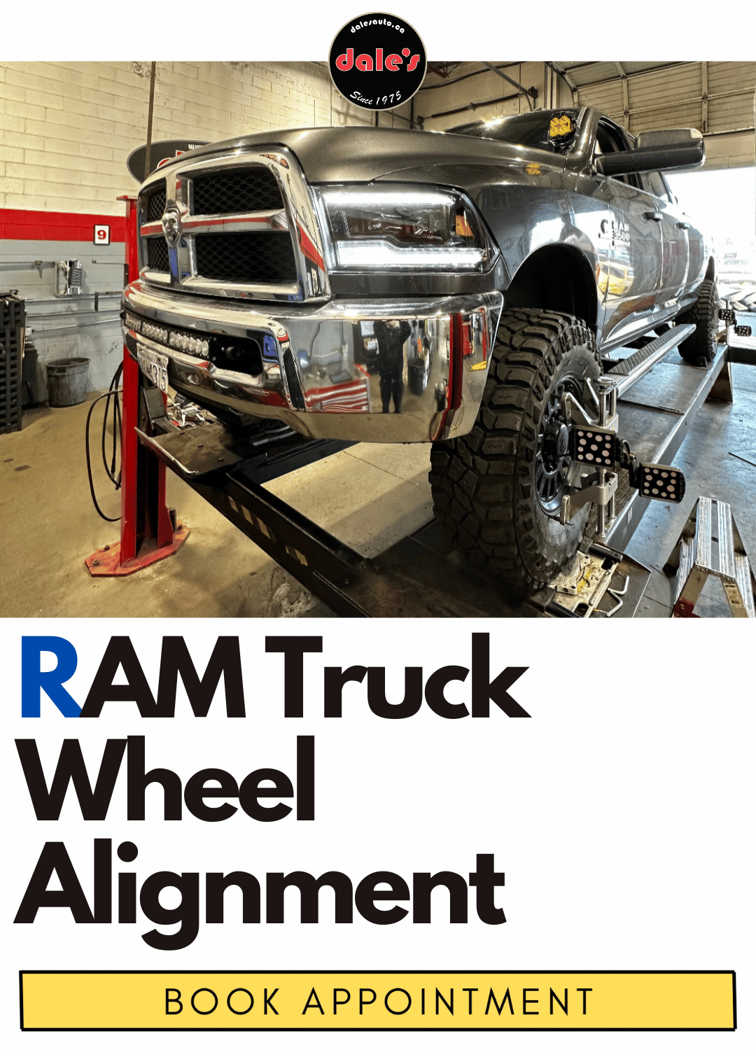 RAM Truck Wheel Alignment in Aldergrove | Dales Auto Service