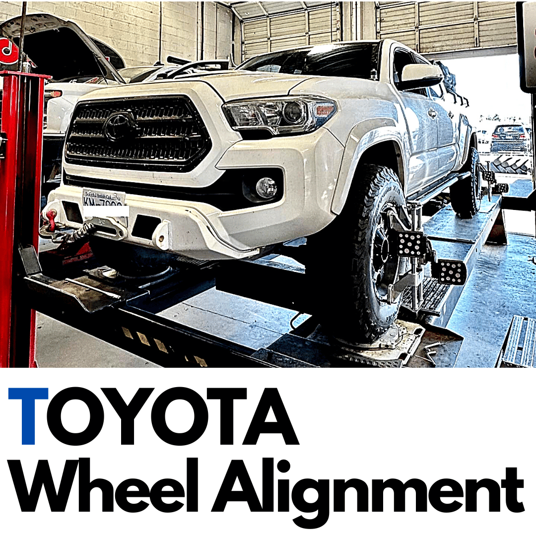 Toyota Wheel Alignment Service Abbotsford | 604-530-9160