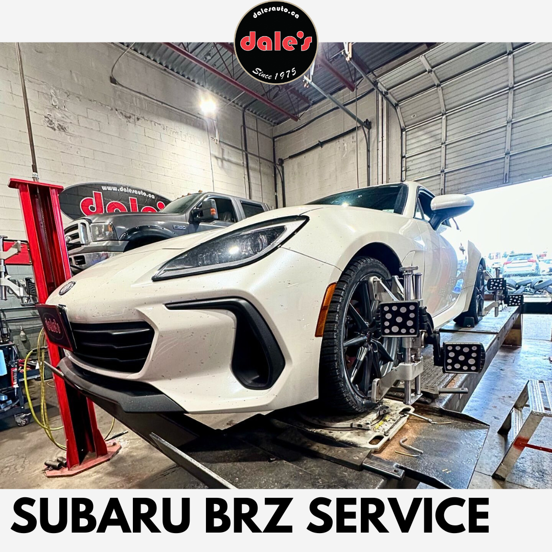 Subaru BRZ Service & Wheel Alignment | Dale’s Auto Service | Dale's ...